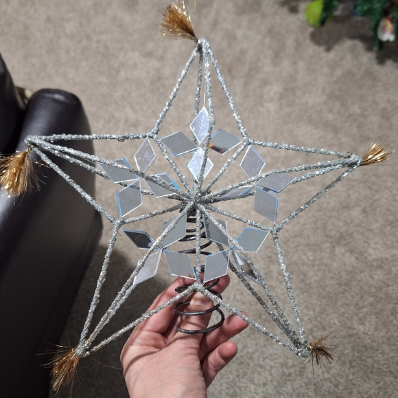 Free People | Holiday | Free People Mirrored Star Tree Topper In Box ...